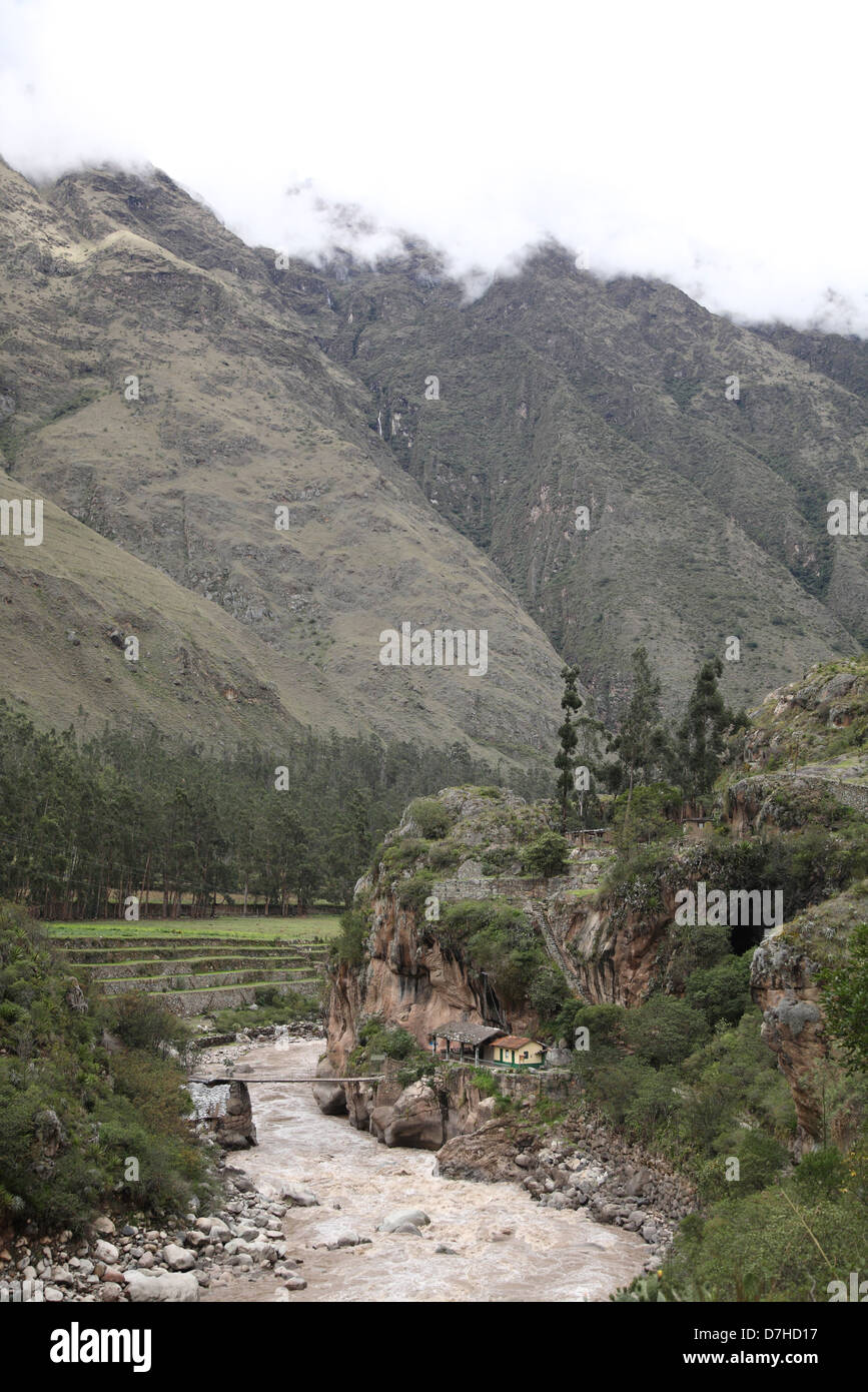 Peru Anden Urubamba Valley Stock Photo - Alamy