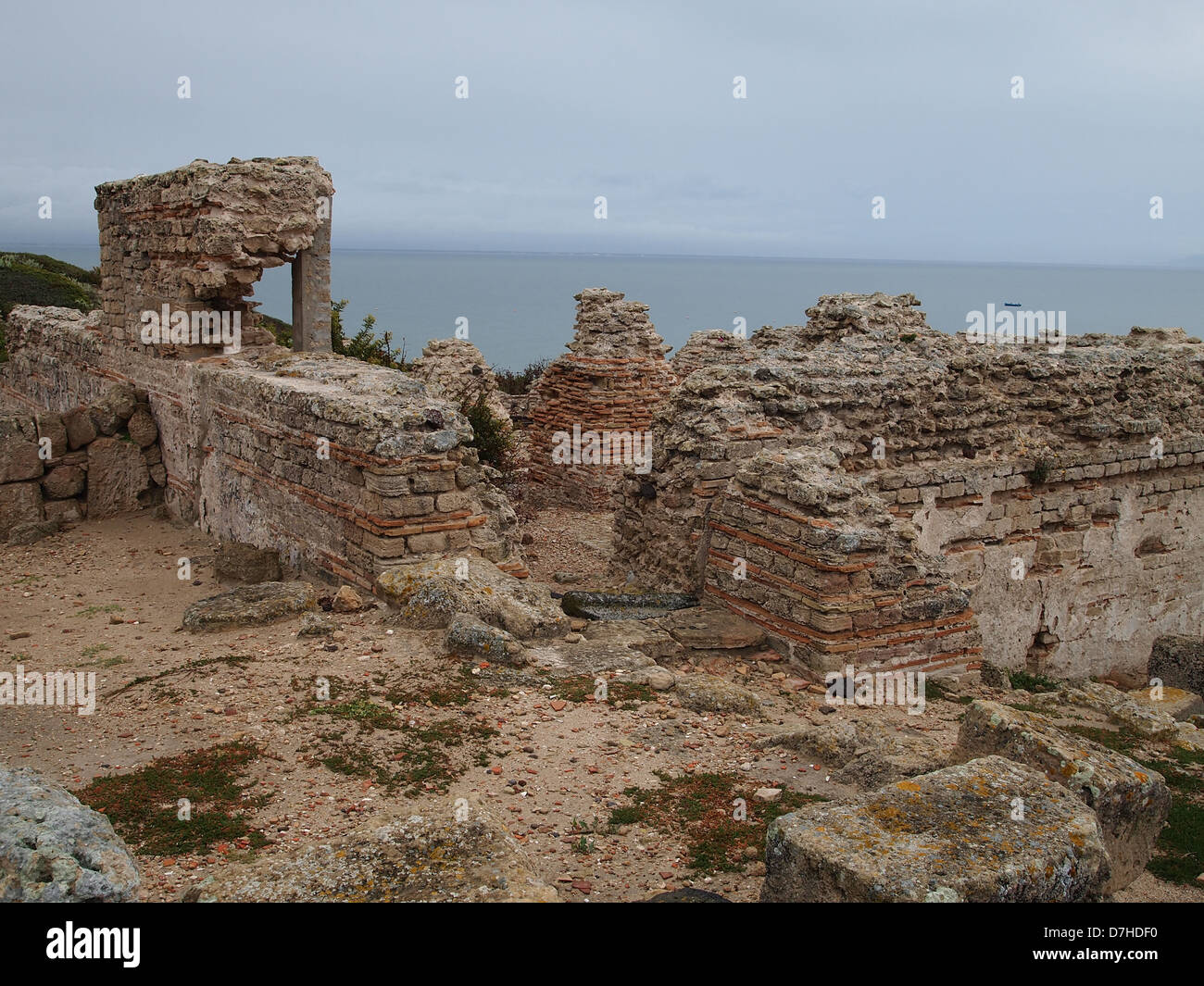 The ruins at seaside at Tharros Stock Photo - Alamy