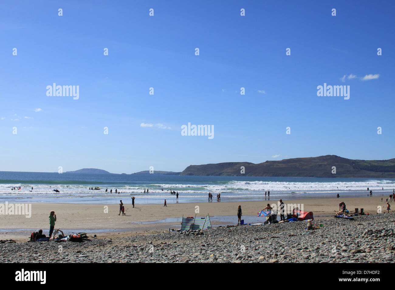 Llyn peninsula hells mouth bay hi-res stock photography and images - Alamy