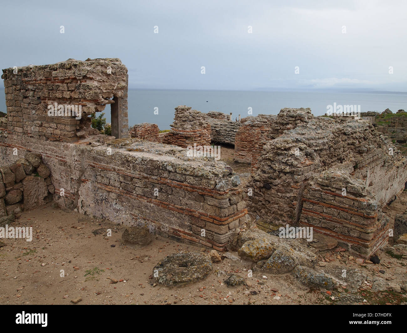 The ruins at Tharros on Sardinia island Stock Photo - Alamy