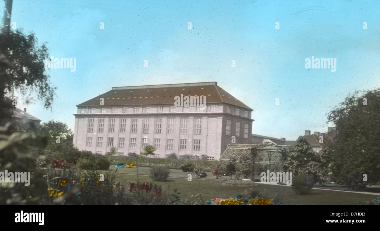 The Royal Veterinary and Agricultural College of Denmark, depicted in ...