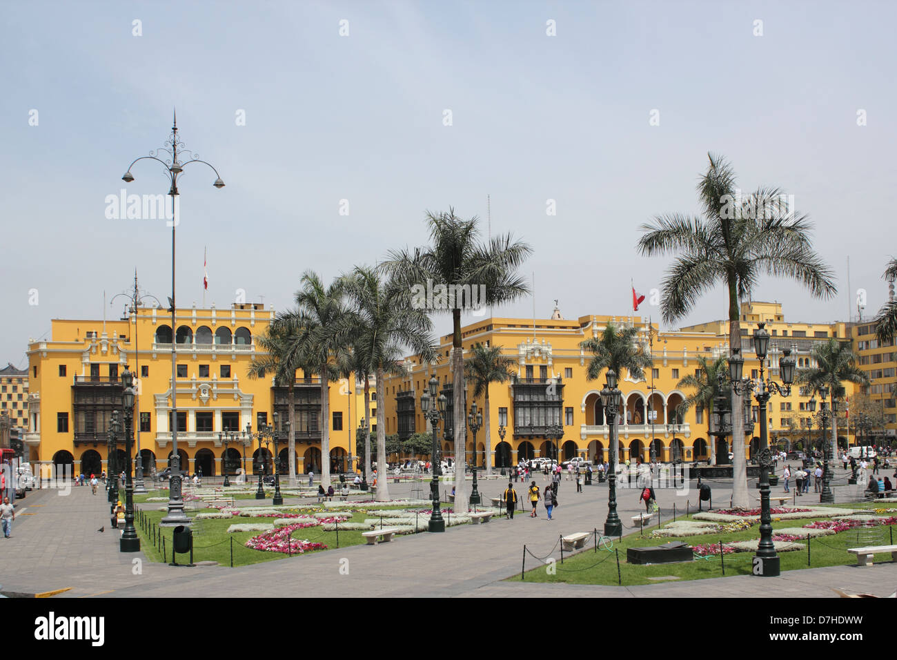 City hall of lima hi-res stock photography and images - Alamy