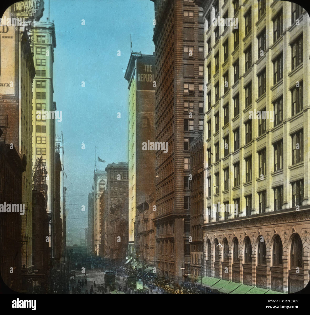 Chicago streetscape hi-res stock photography and images - Alamy