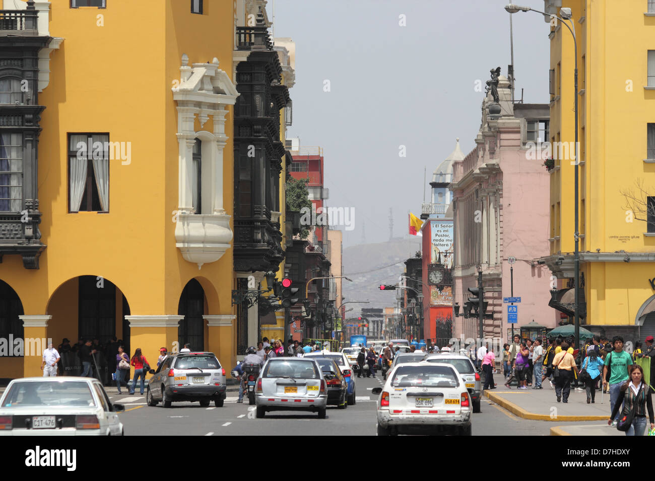 Lima transportation hi-res stock photography and images - Alamy
