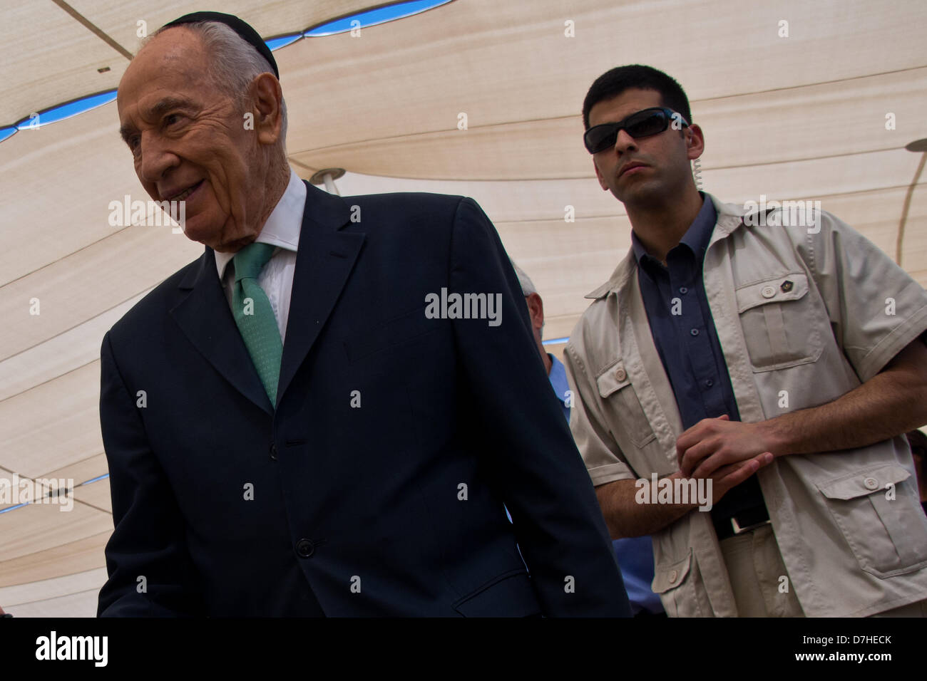Jerusalem, Israel. 8th May 2013. President of the State of Israel ...