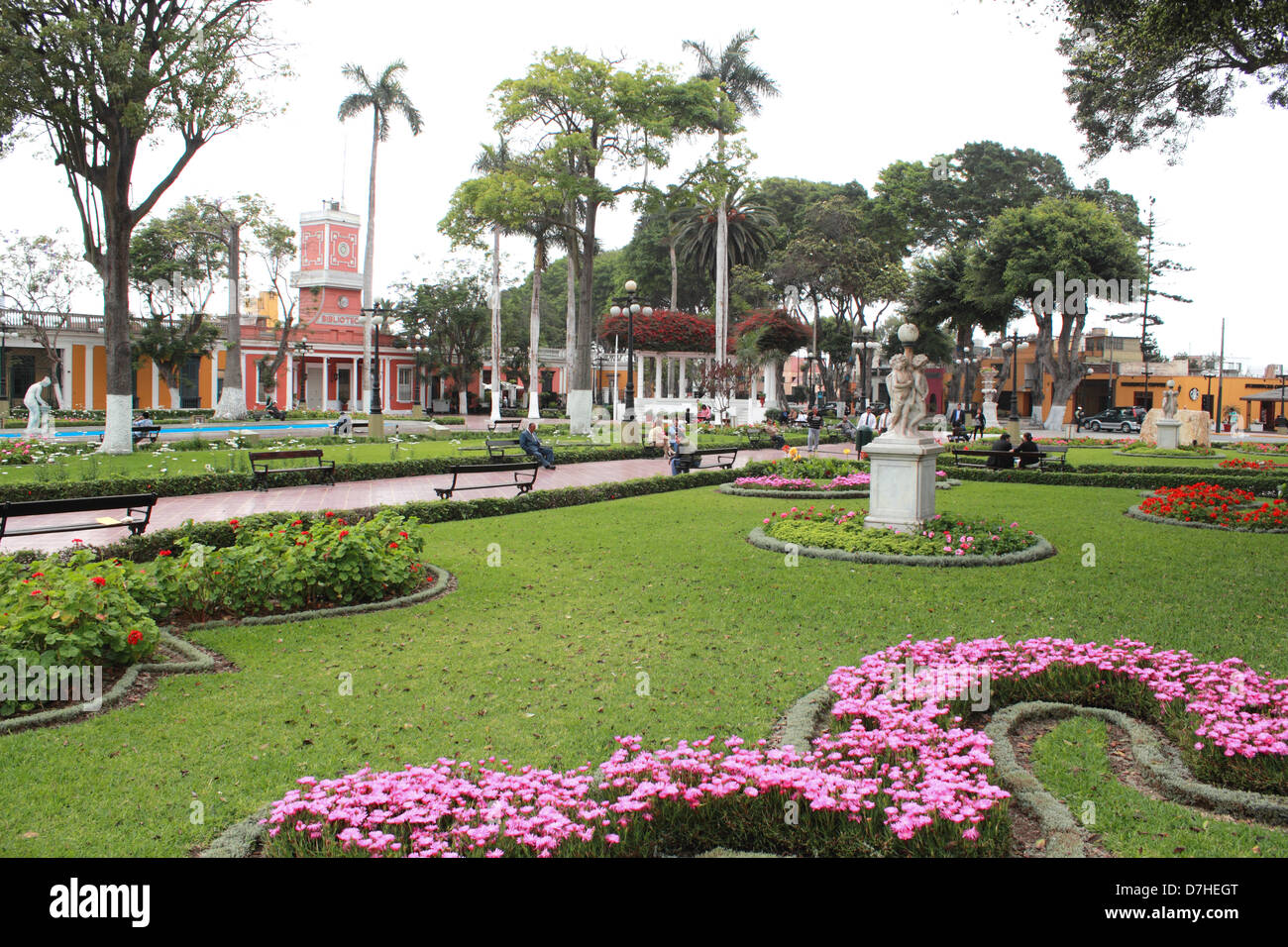 Peru Lima Barranco Biblioteca Stock Photo - Alamy