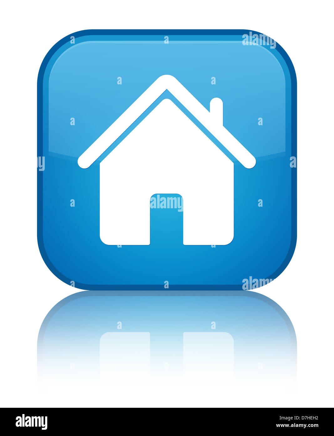 Home page button house hi-res stock photography and images - Alamy