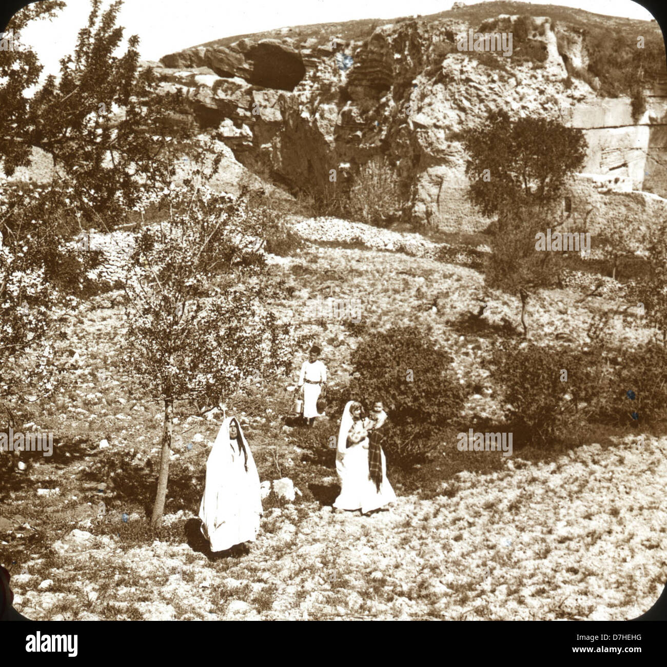 This view of the New Calvary from the south shows the impressive ...