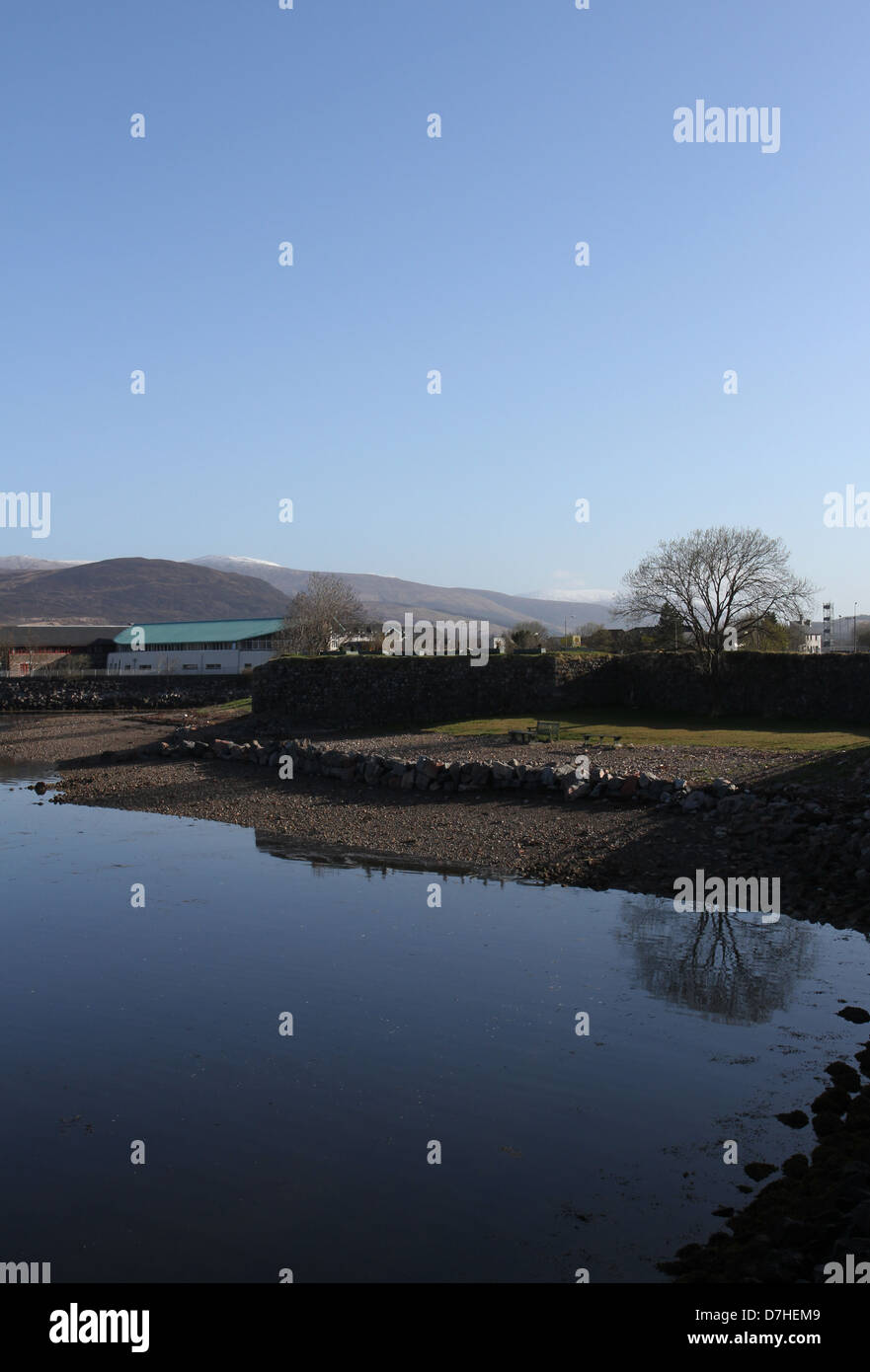 Historic Old Fort William Scotland April 2013 Stock Photo - Alamy