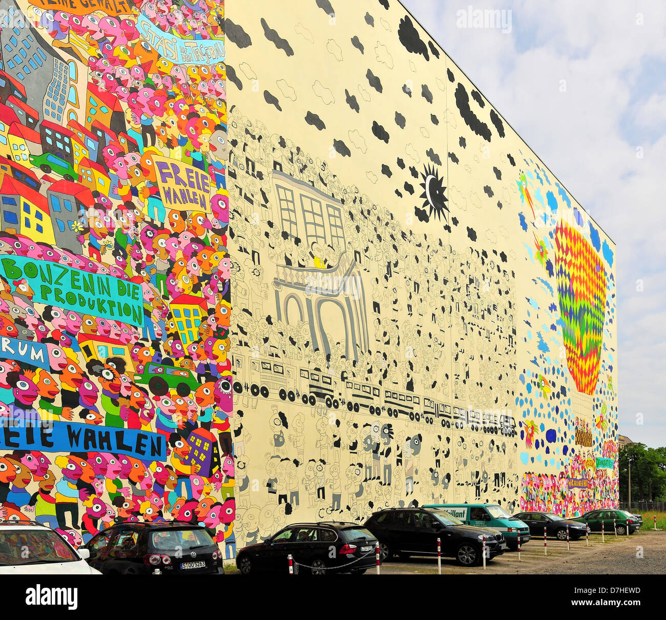 Facade painting hi-res stock photography and images - Alamy