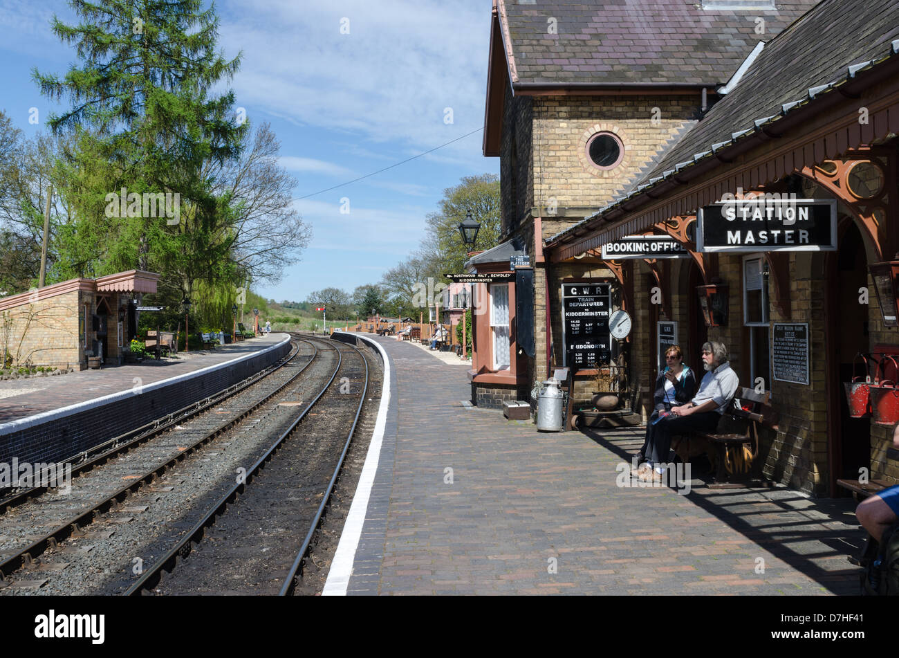 Severn valley railway station arley hi-res stock photography and images ...