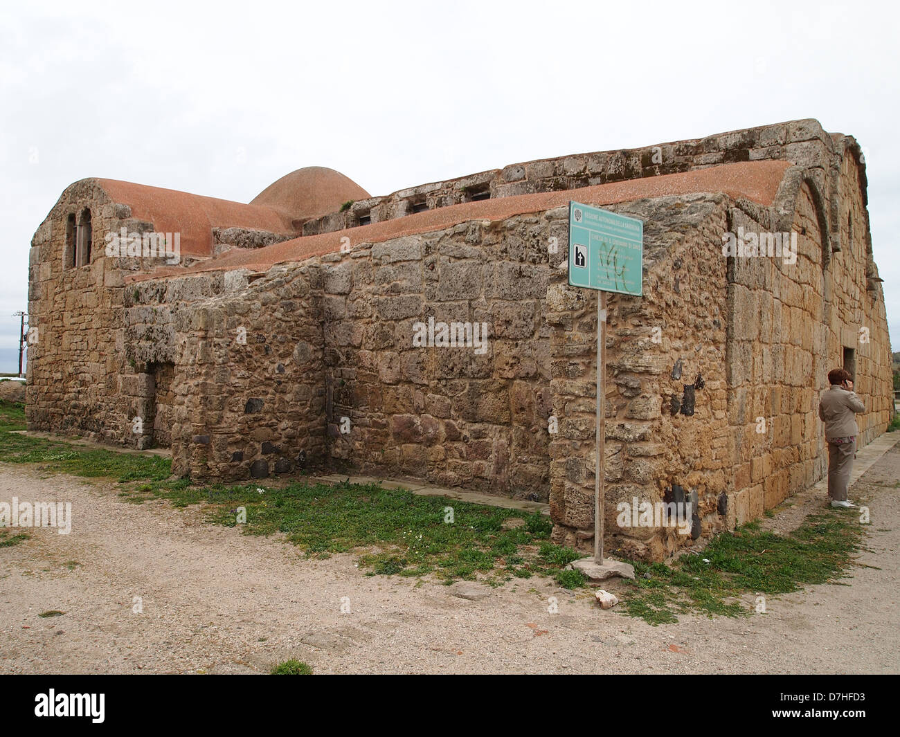 Ancient house on Sardinia island, Italy Stock Photo - Alamy