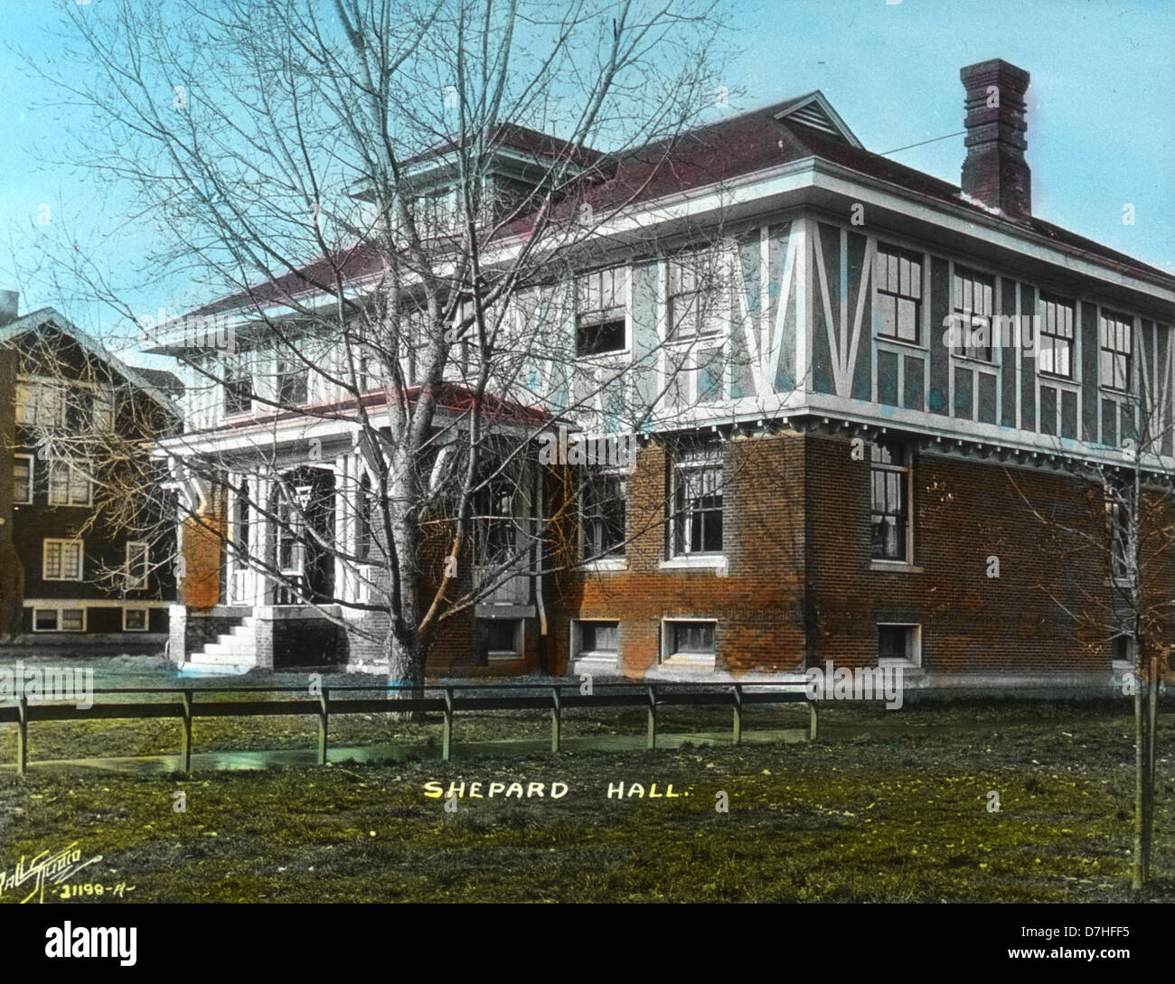 Shepard Hall, a notable building at Oregon Agricultural College (now ...