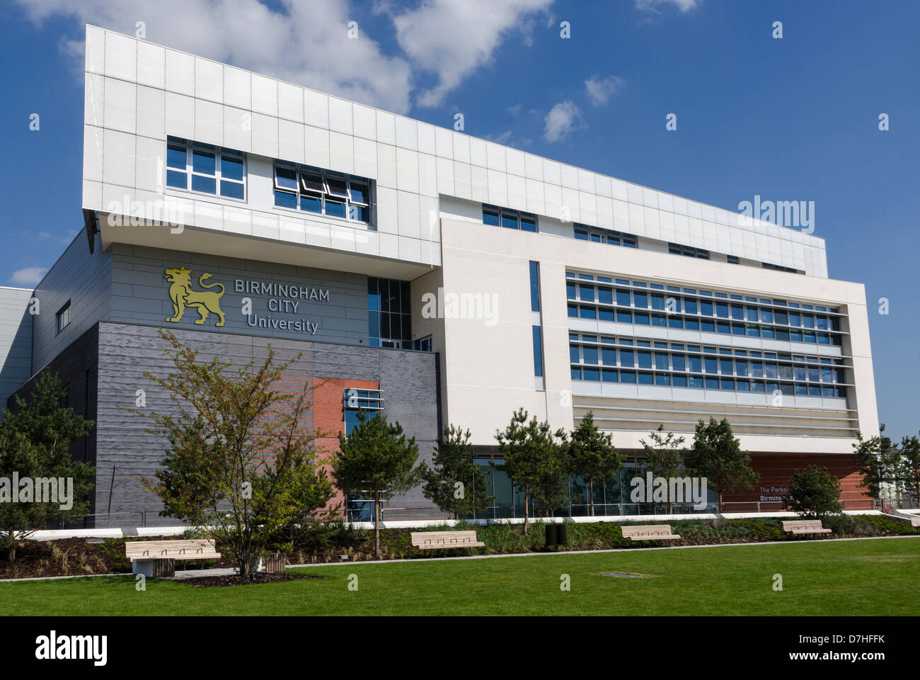 Birmingham City University's The Parkside Building in Eastside which ...