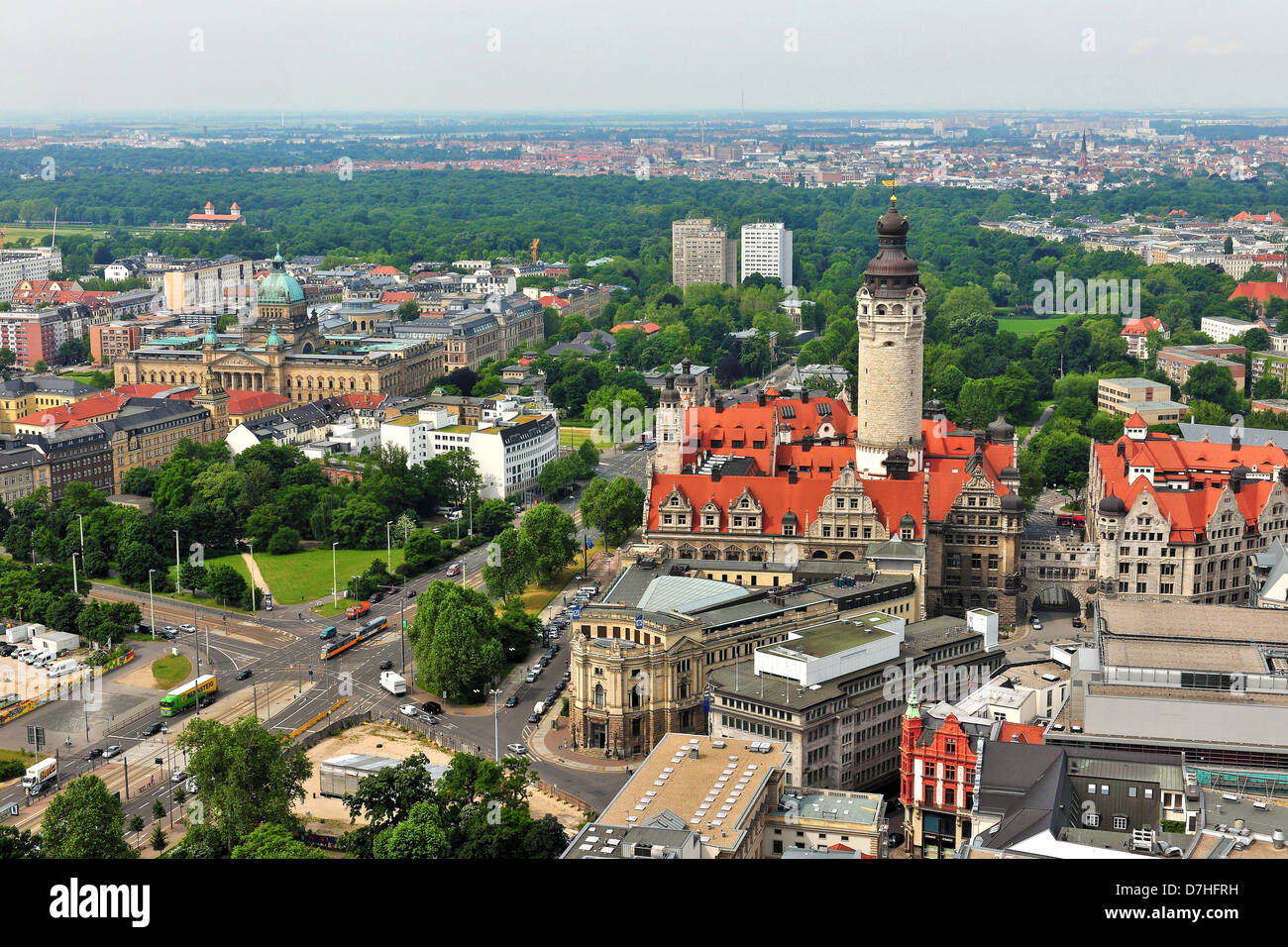 Aerial view overview development hi-res stock photography and images ...