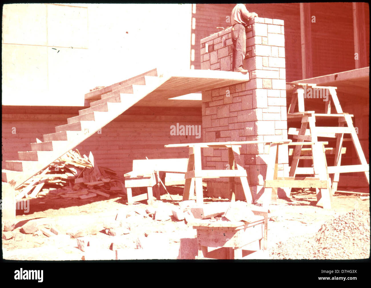 Bricklaying methods hi-res stock photography and images - Alamy