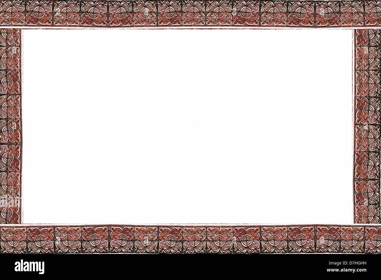 Frame made from Rock bark and stone Stock Photo - Alamy