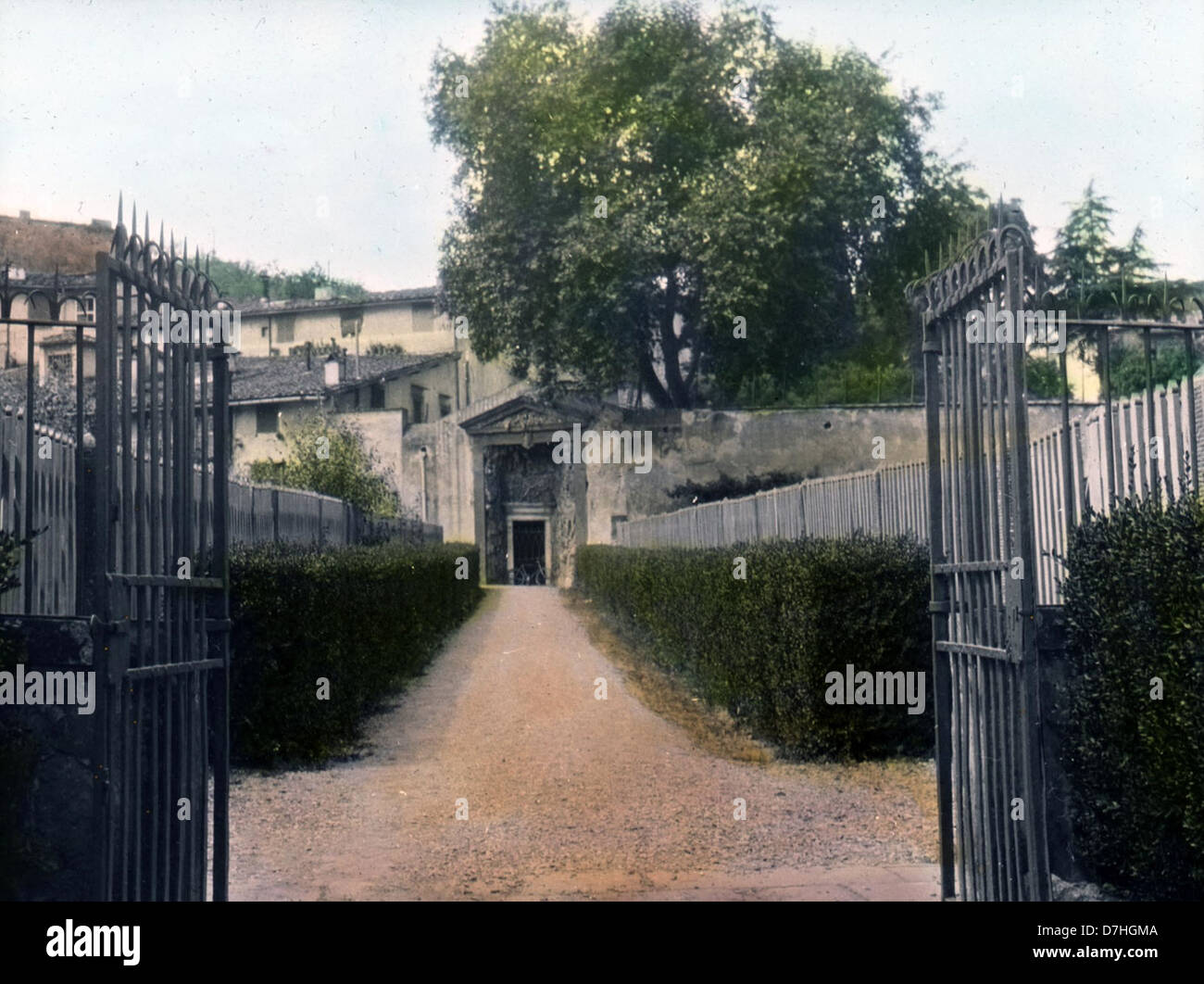 The Boboli Gardens in Florence, Italy, showcase classical Italian ...
