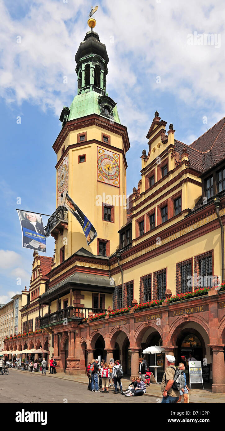 Old town hall in leipzig hi-res stock photography and images - Alamy