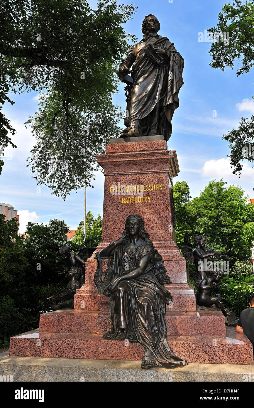 Mendelssohn statue leipzig hi-res stock photography and images - Alamy