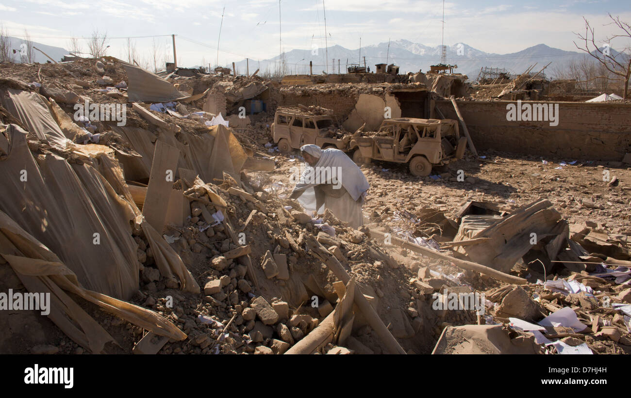 A suicide attack in Maidan city, Wardak, Afghanistan Stock Photo - Alamy