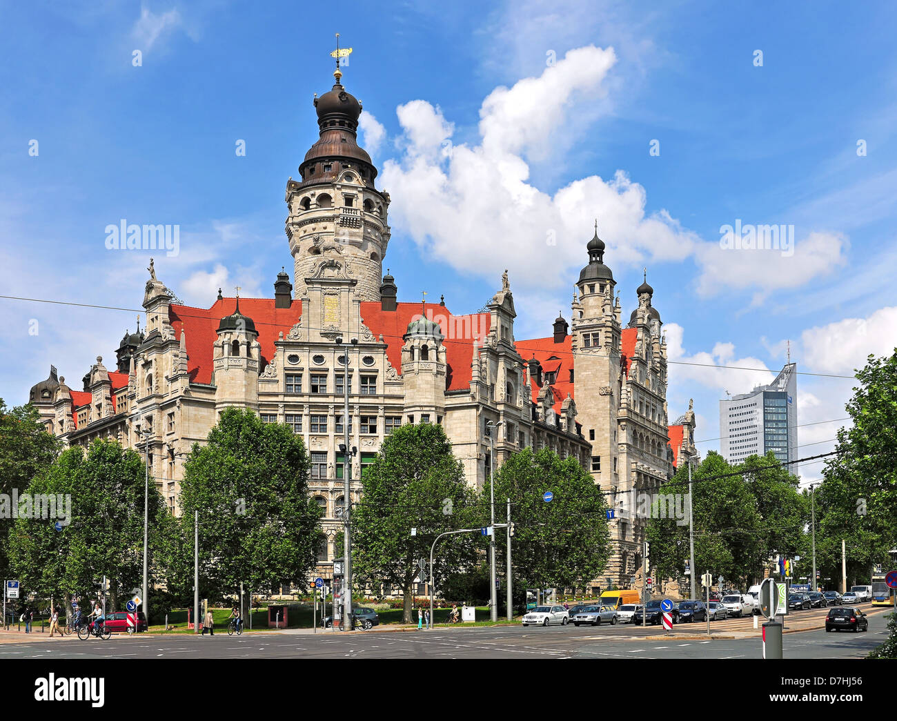 New city hall in leipzig hi-res stock photography and images - Alamy