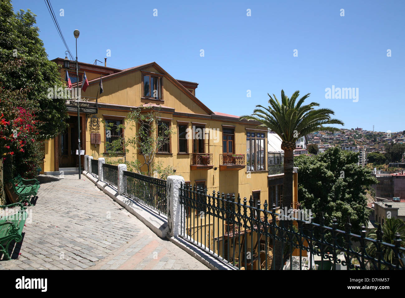 Chile Valparaiso Cerro Concepcion Stock Photo - Alamy