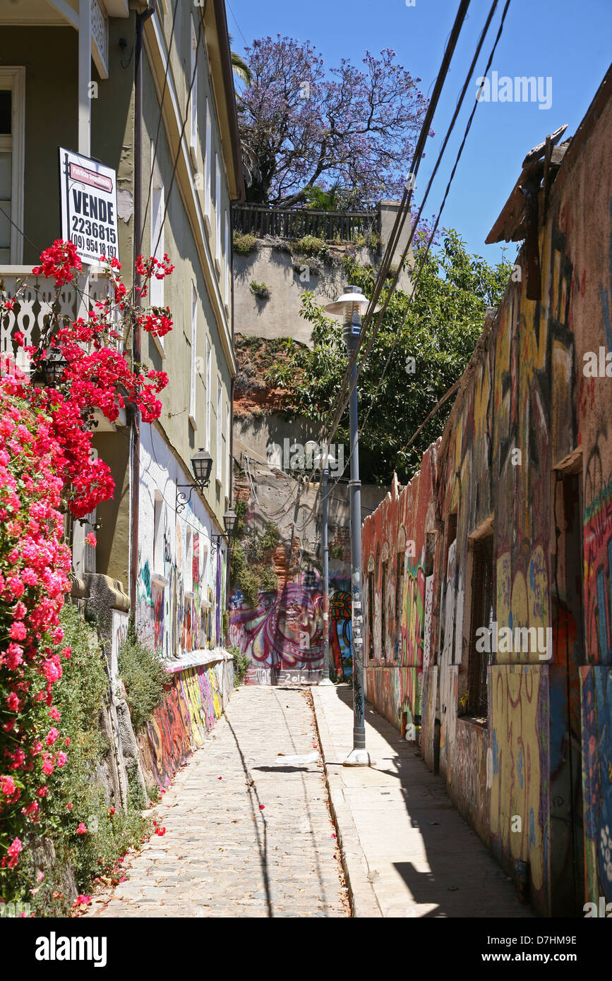Chile Valparaiso Cerro Concepcion Stock Photo - Alamy