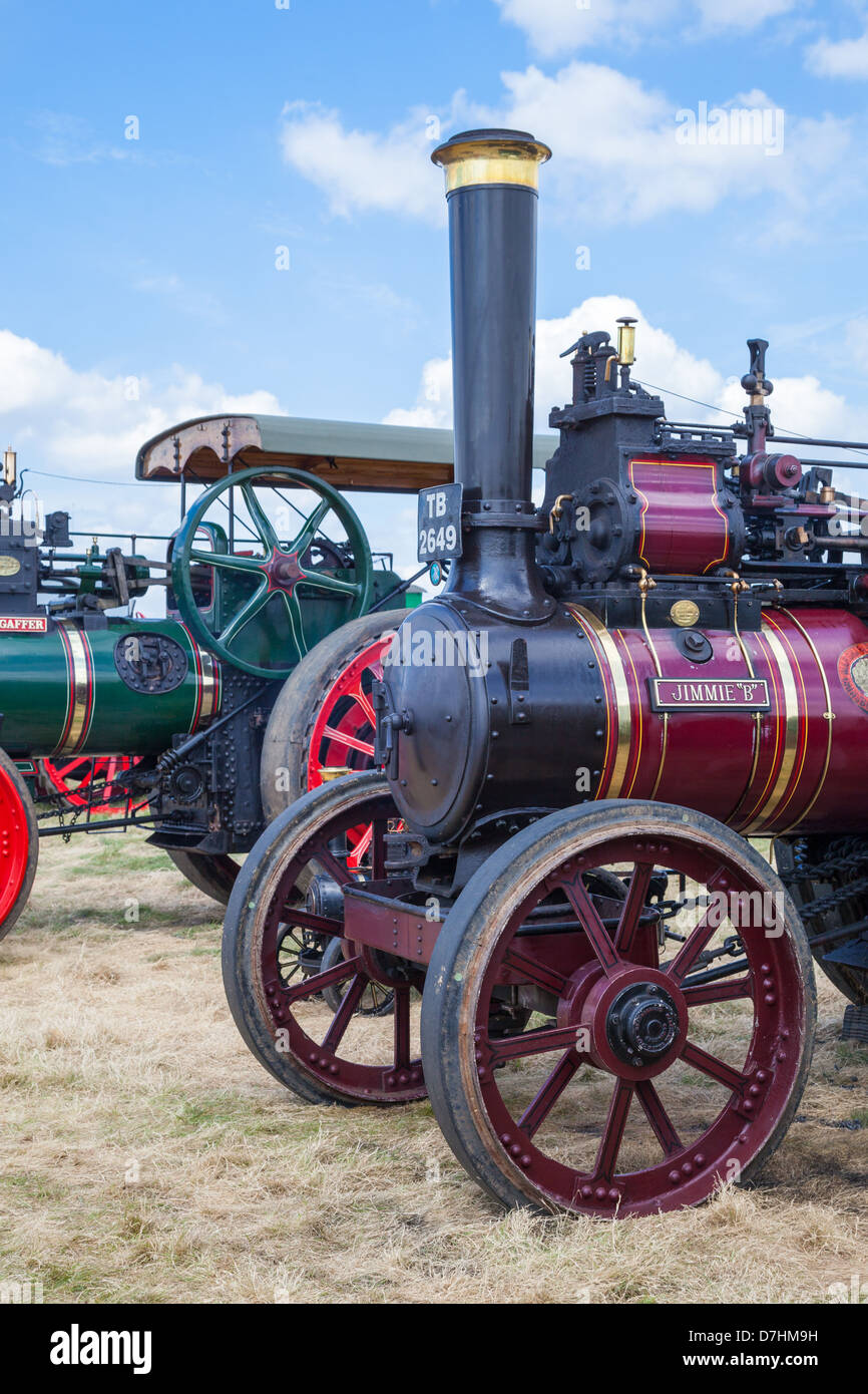 Steam Traction Engine Stock Photo - Alamy