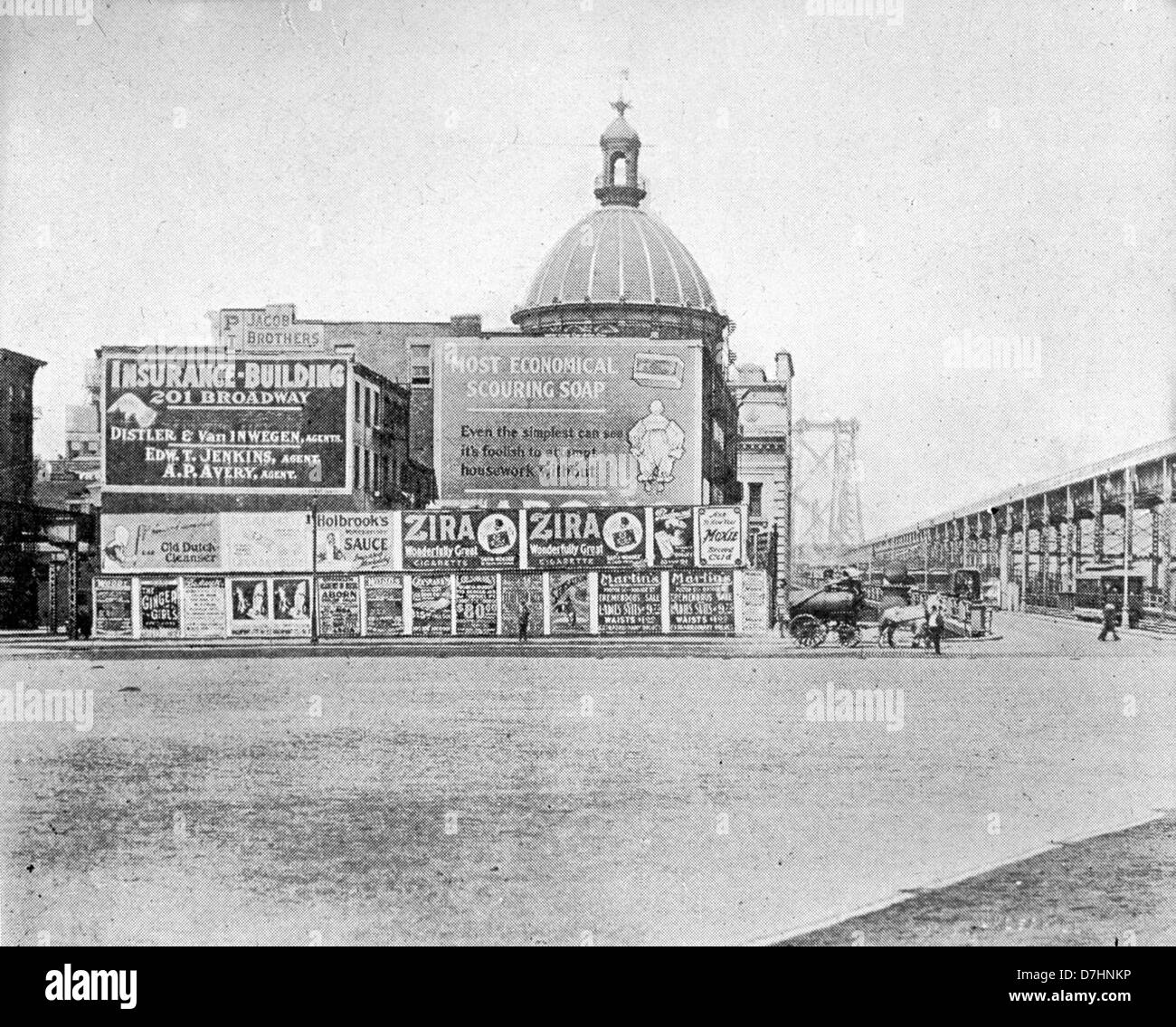 Street bill signs on a city street, Brooklyn Stock Photo - Alamy