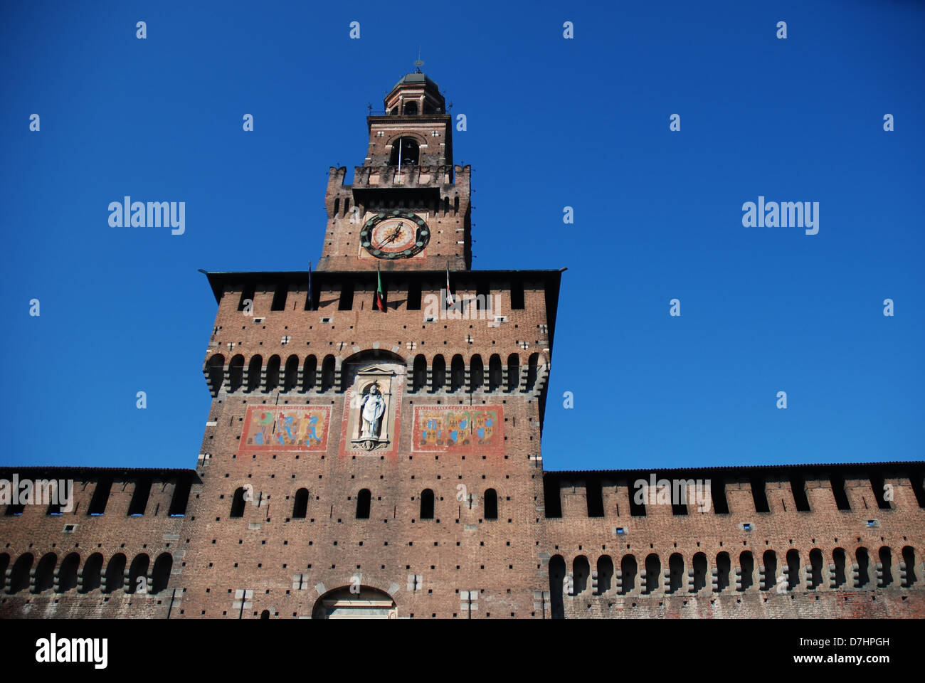 Sforza Castle, Milan, Italy Stock Photo - Alamy
