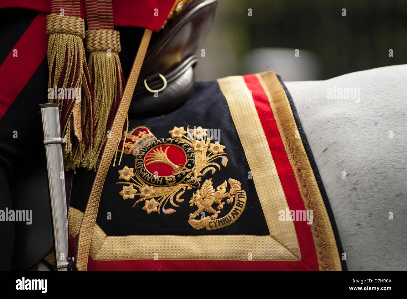 Officer of the welsh guards hi-res stock photography and images - Alamy