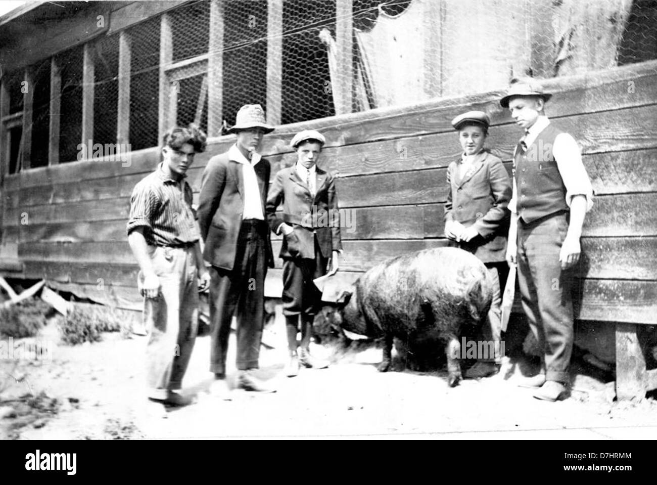 This historical photograph from Wasco County, taken around 1918 ...