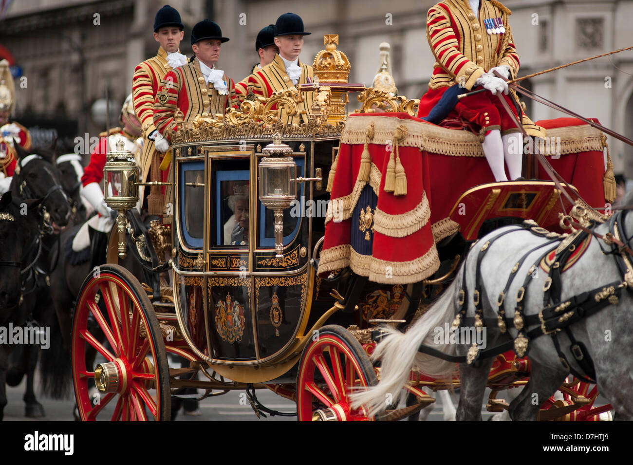 Irish state coach hi-res stock photography and images - Alamy