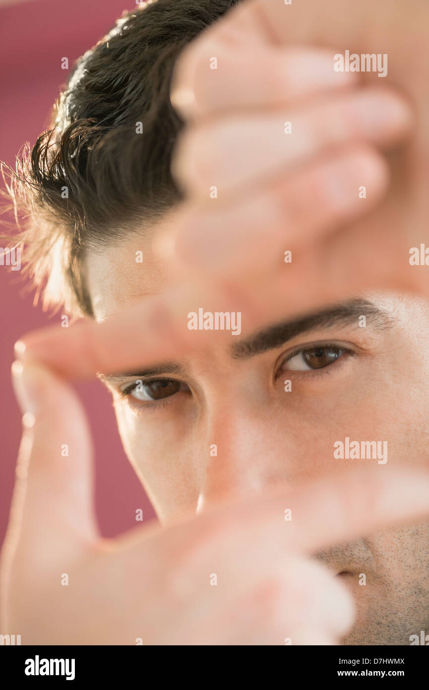 Finger Frame High Resolution Stock Photography and Images - Alamy