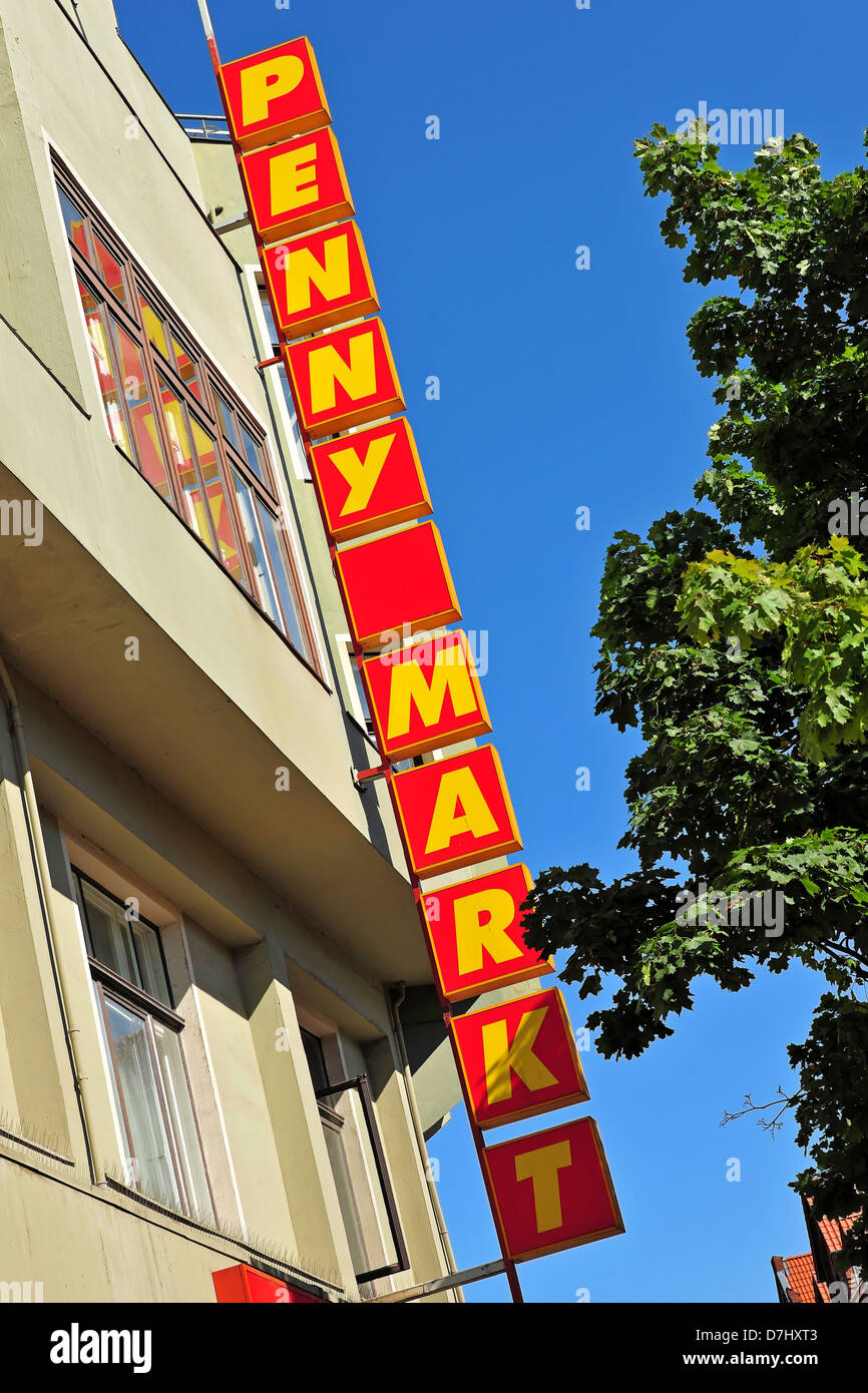 Companies, company signs, names, logo, Penny-Markt, Penny Stock Photo ...