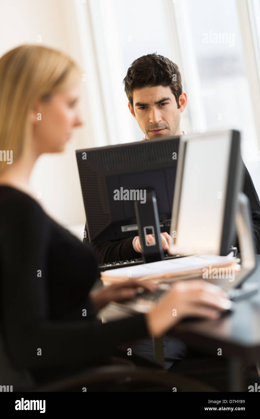 Professional man working desk hi-res stock photography and images - Alamy