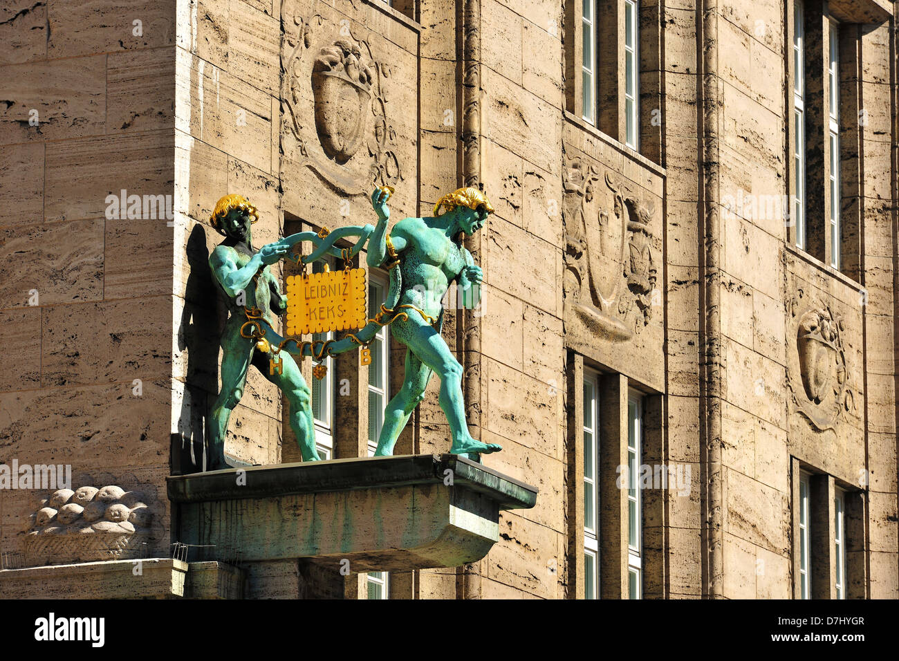 Companies, company signs, names, logo, Leibniz, Leibniz-Keks, Hannover ...