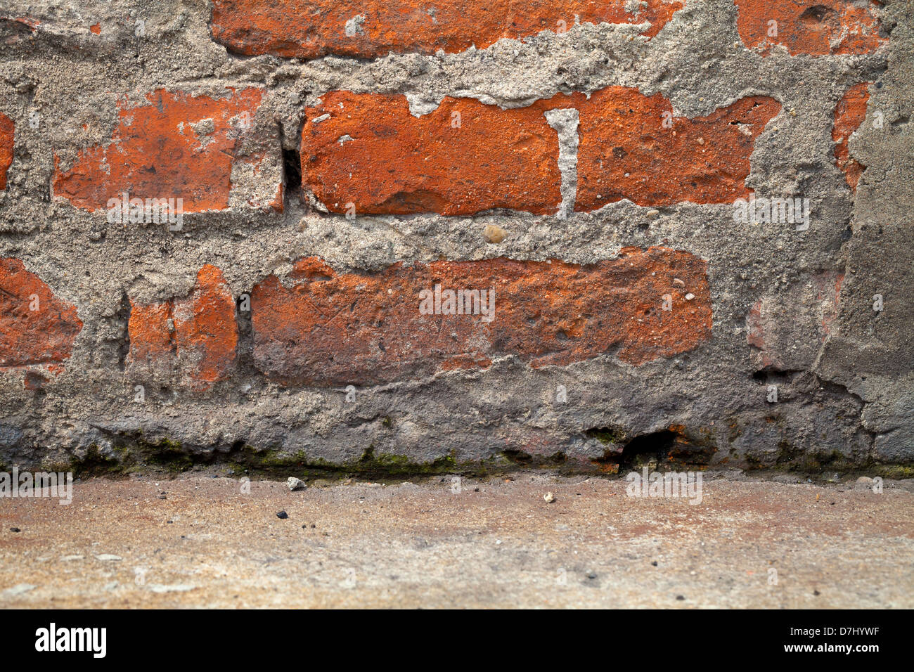 Brick wall texture for background. Macro shot Stock Photo - Alamy