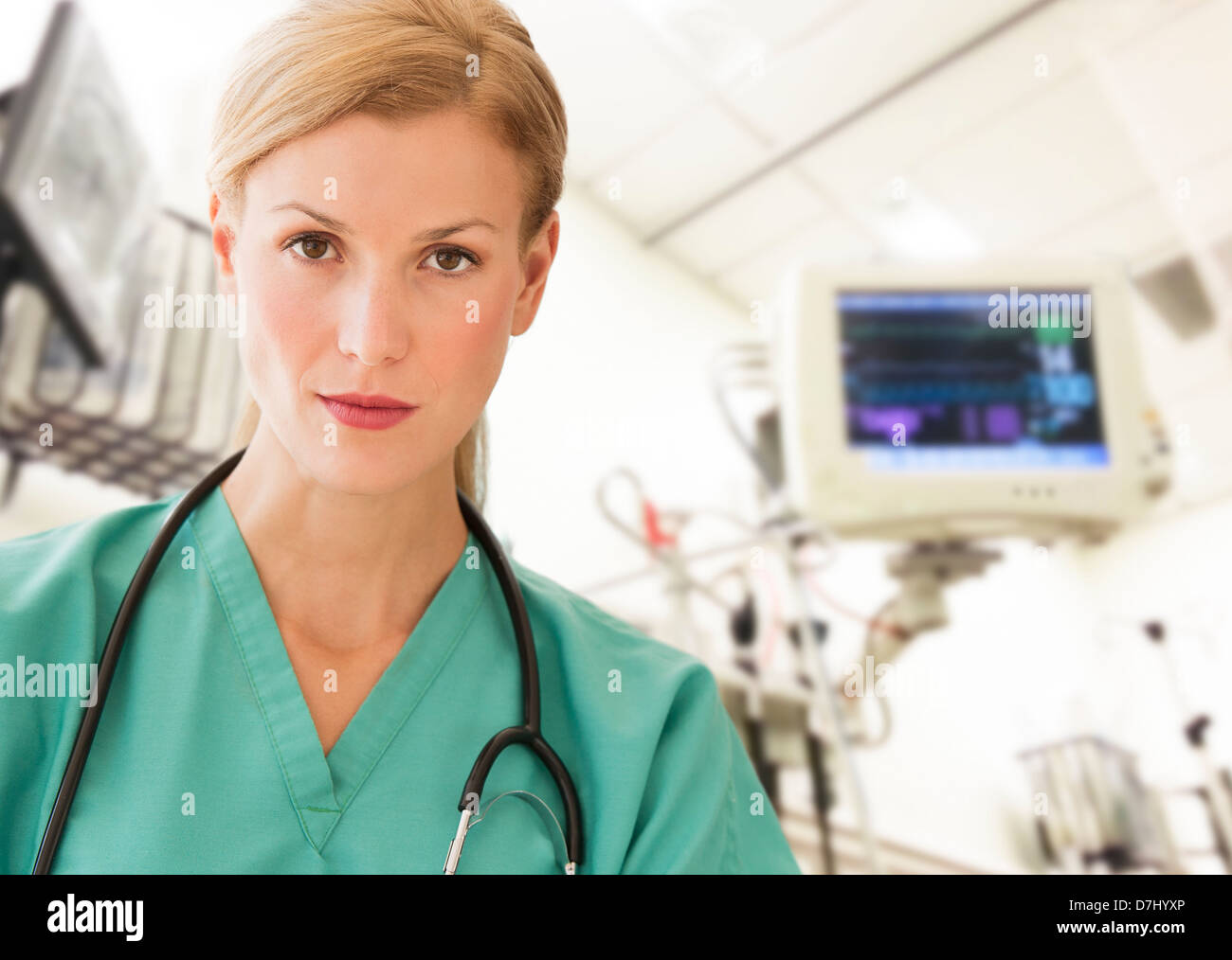 Portrait of doctor Stock Photo - Alamy