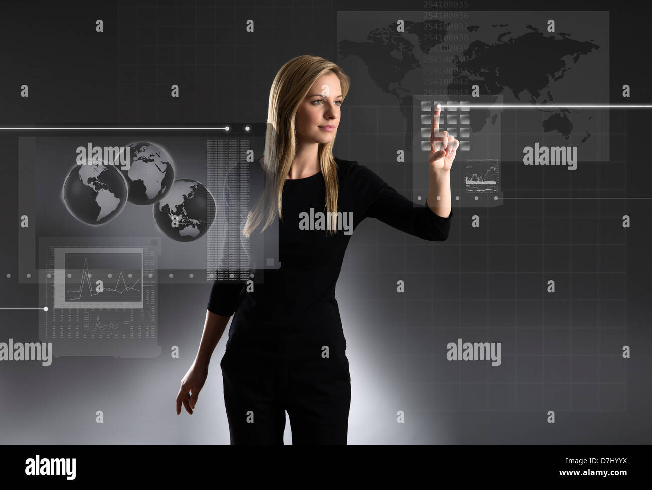 Global screen hi-res stock photography and images - Alamy