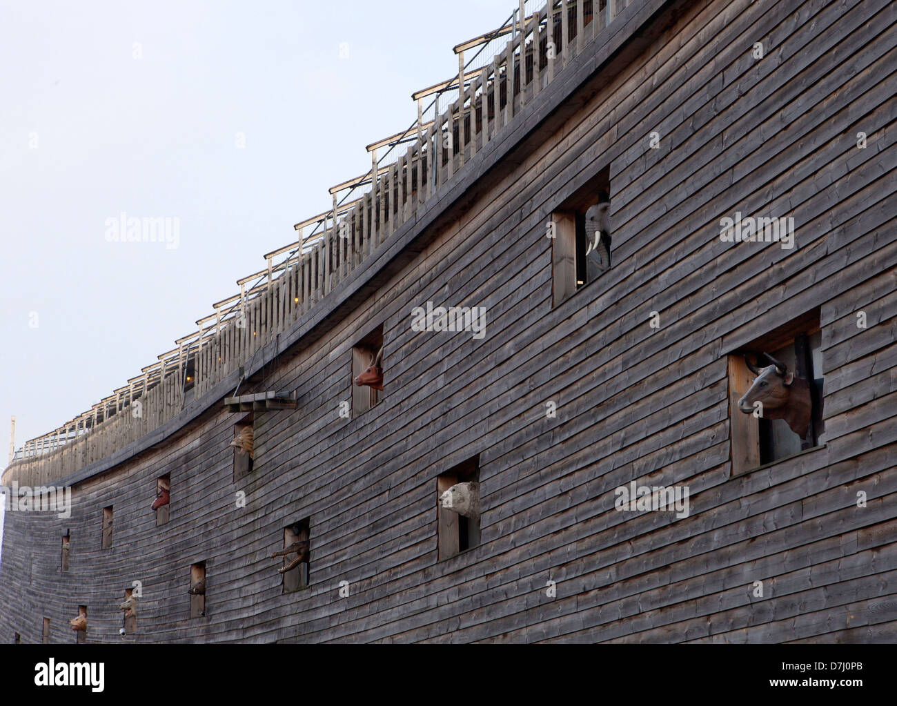 Replica of the arc of Noah, built at real scale as a museum, dordrecht ...