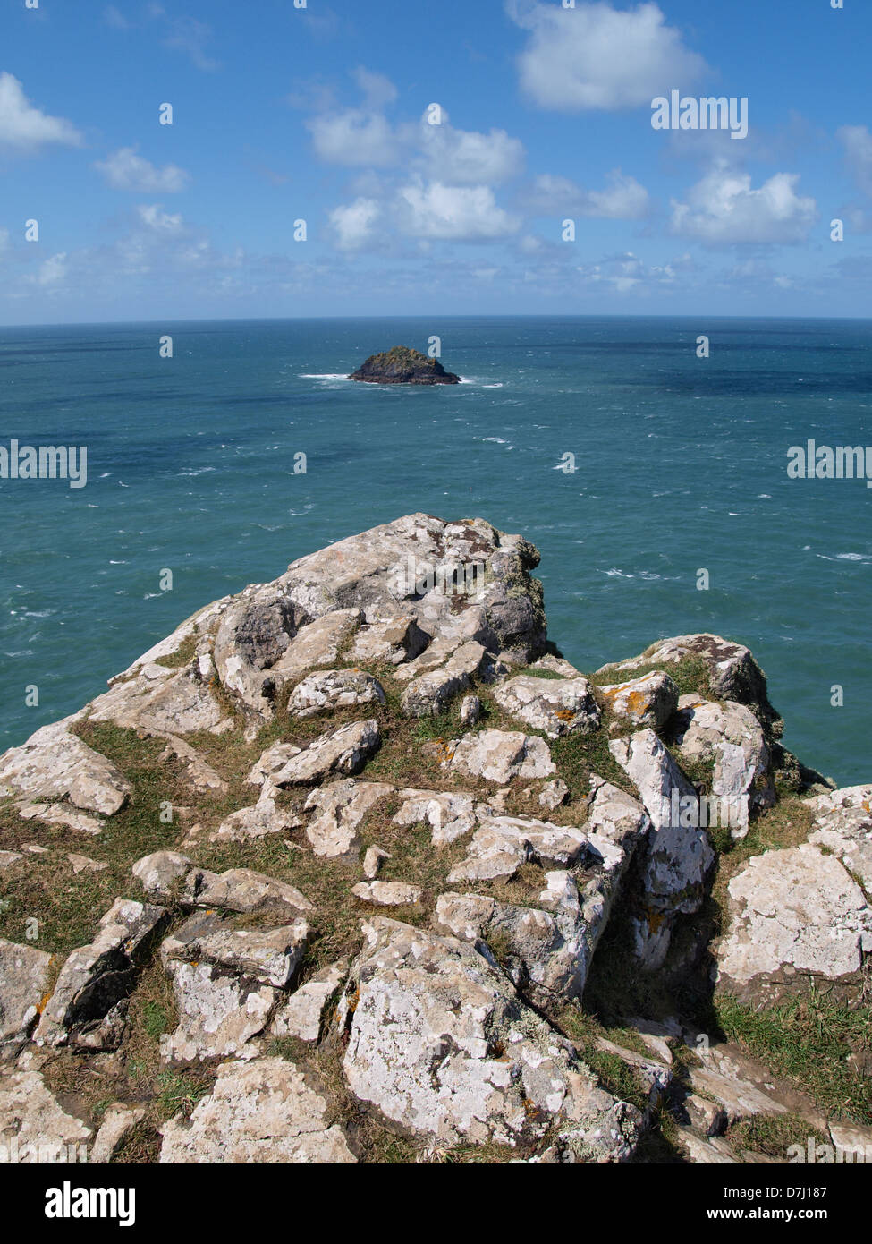 Pentire Head, Polzeath, Cornwall, UK, 2013 Stock Photo - Alamy