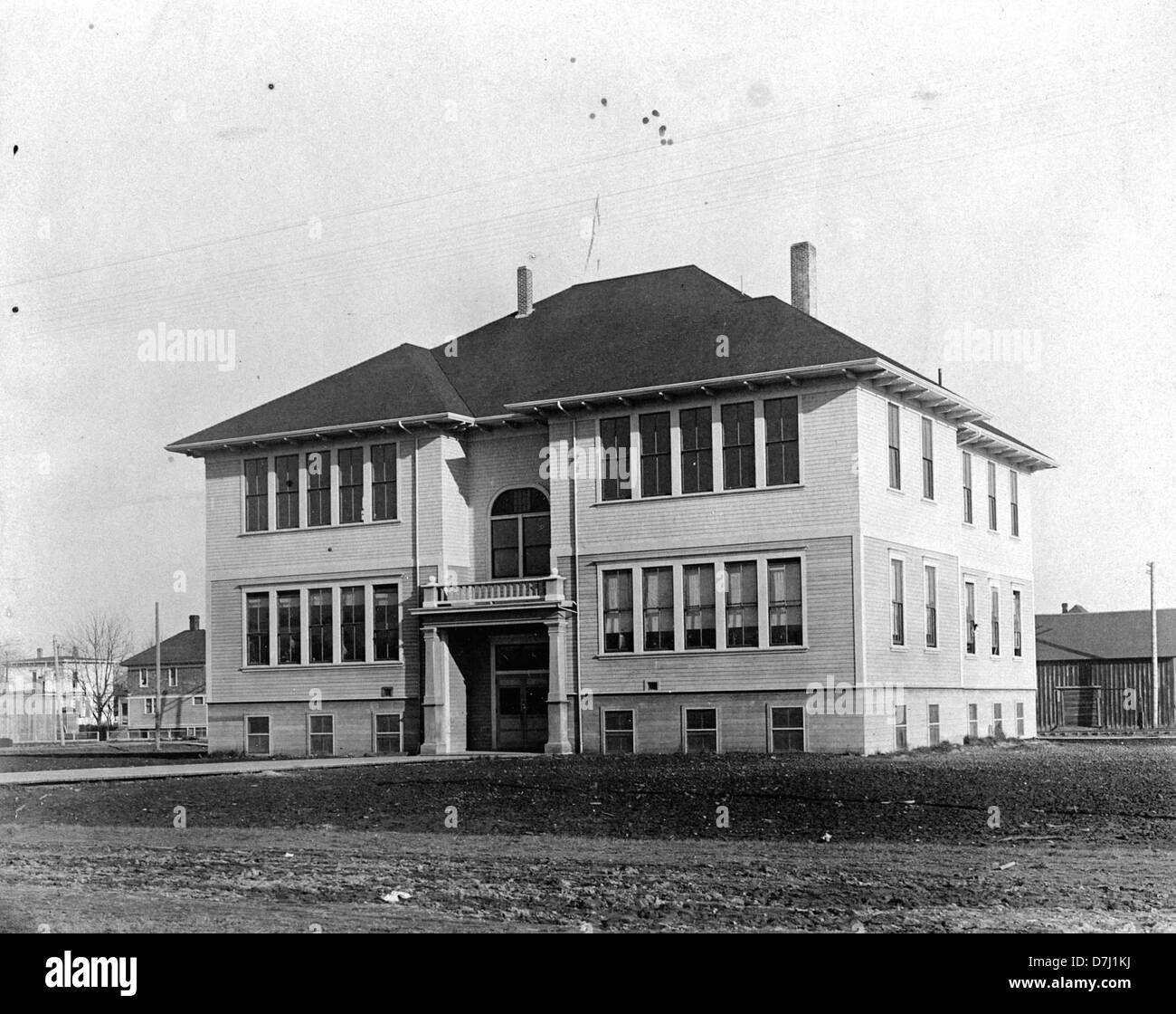Corvallis School, 1905 Stock Photo - Alamy