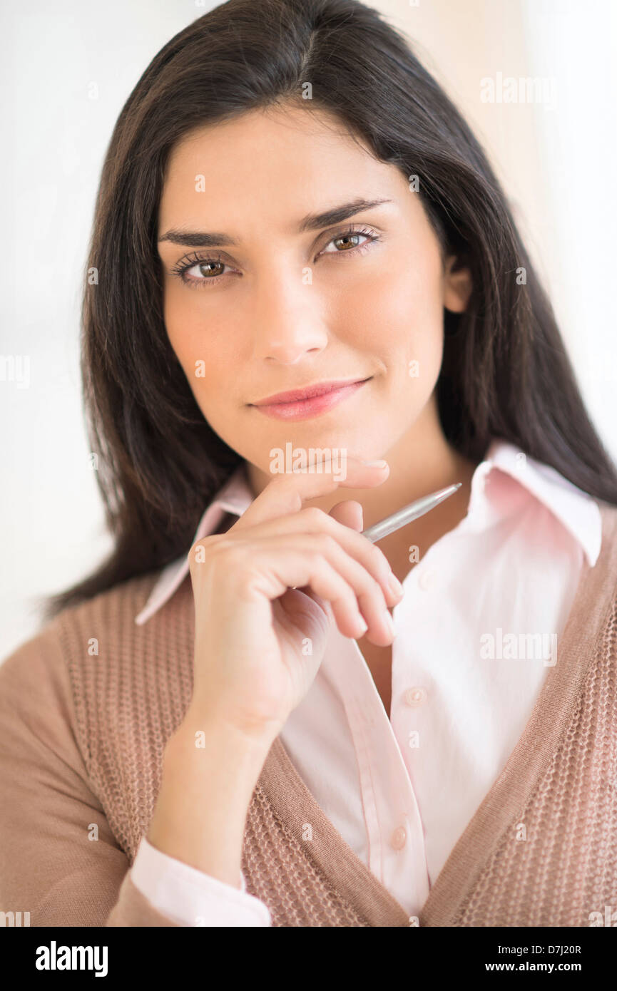 Portrait of businesswoman Stock Photo - Alamy
