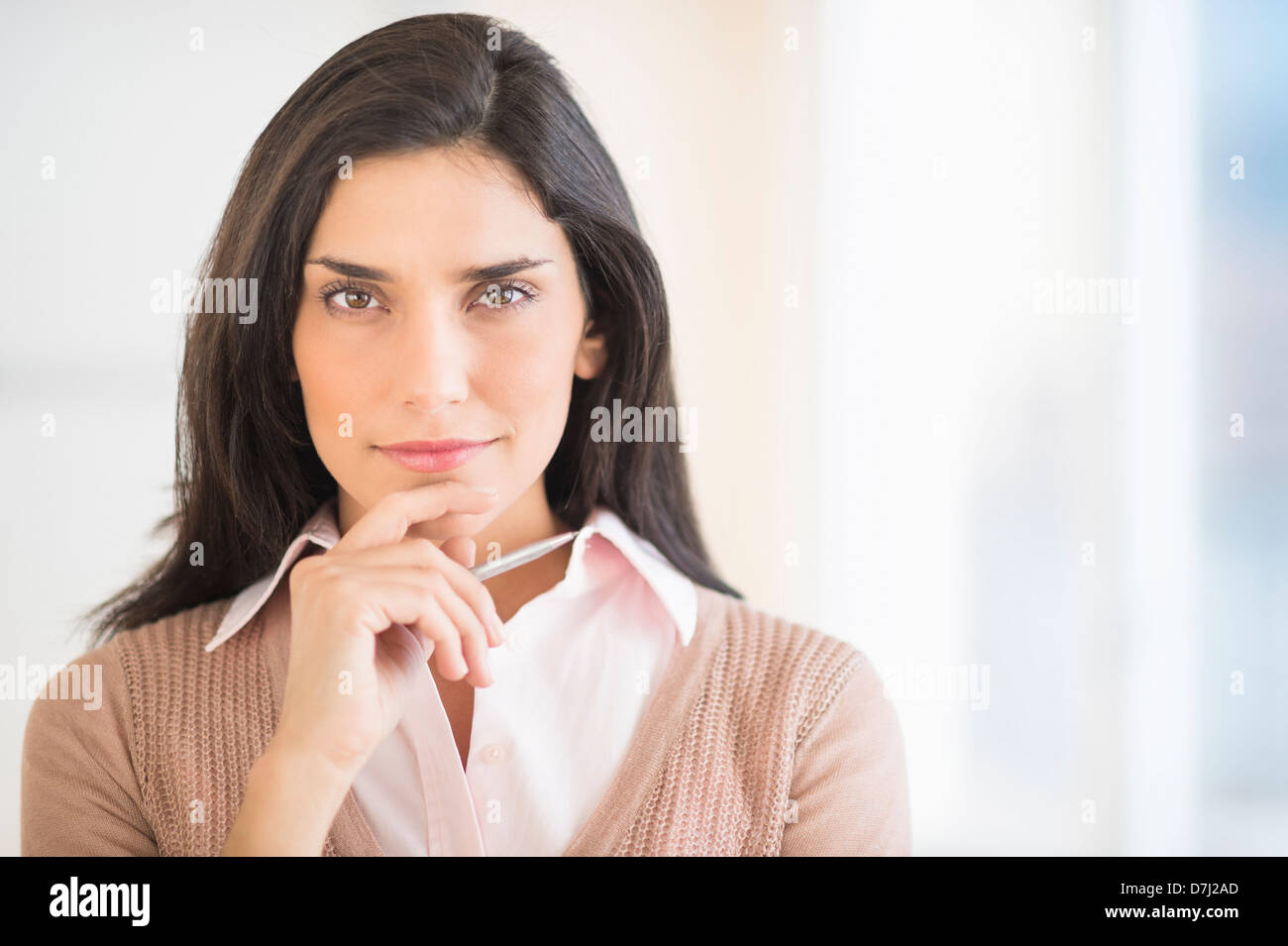 Portrait of businesswoman Stock Photo - Alamy