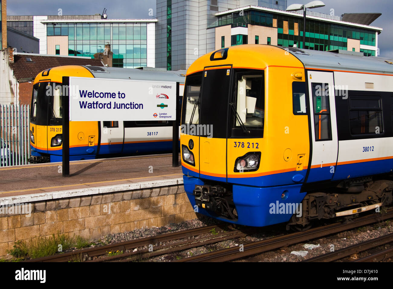 Watford junction railway station Stock Photo - Alamy