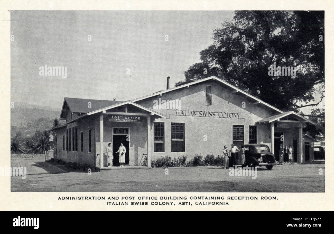This image features an *administration and post office building* from ...