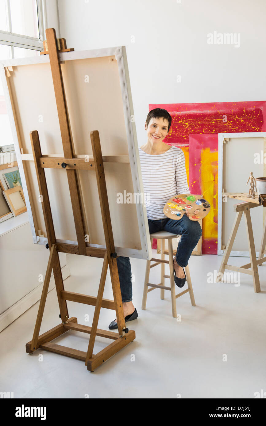 Fine art painting female portrait hi-res stock photography and images ...
