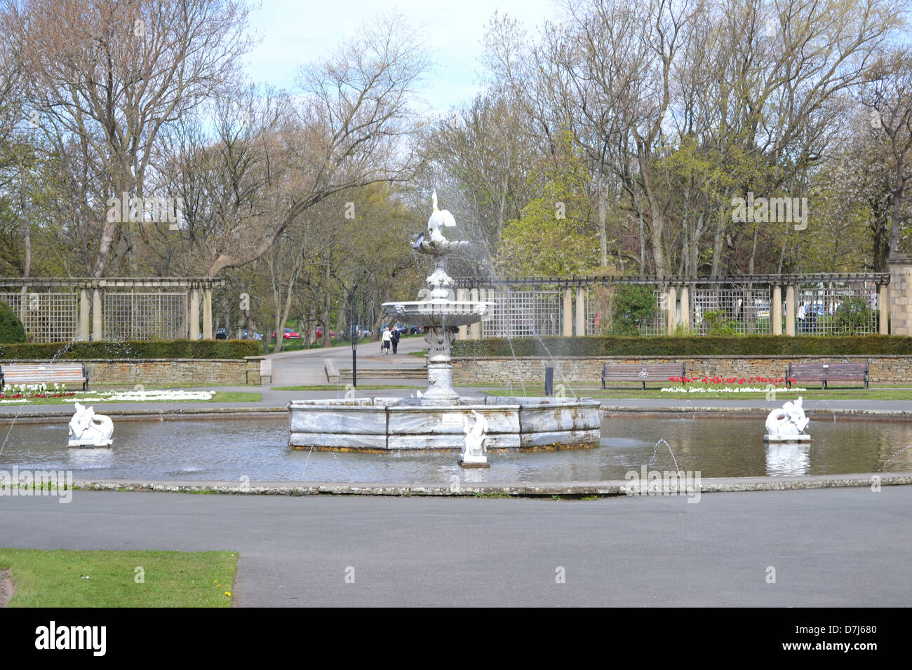Stanley park fountain blackpool hi-res stock photography and images - Alamy